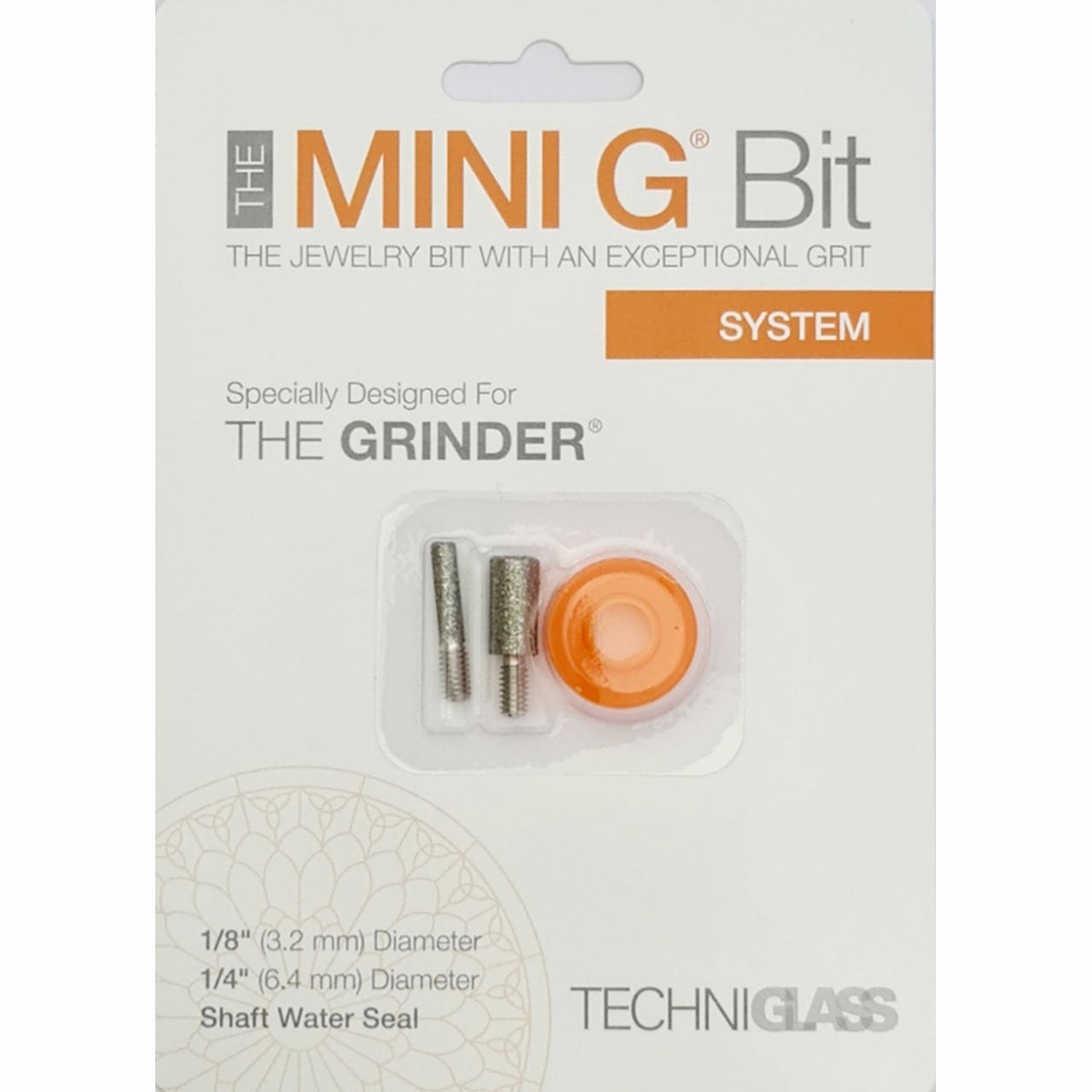 THE GRINDER 1 + 2 Mini G Bits Set – Gekleurd Glas