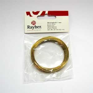 Messing draad 1 mm – Gekleurd Glas