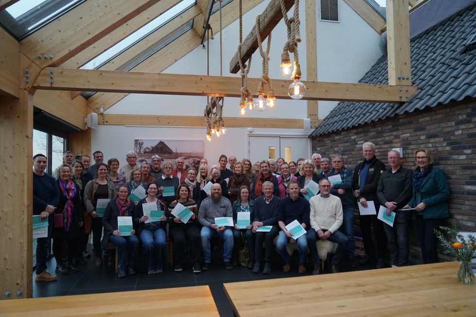 Geslaagde Landschapscursus 2024 - Nationaal Landschap Zuidwest Fryslân