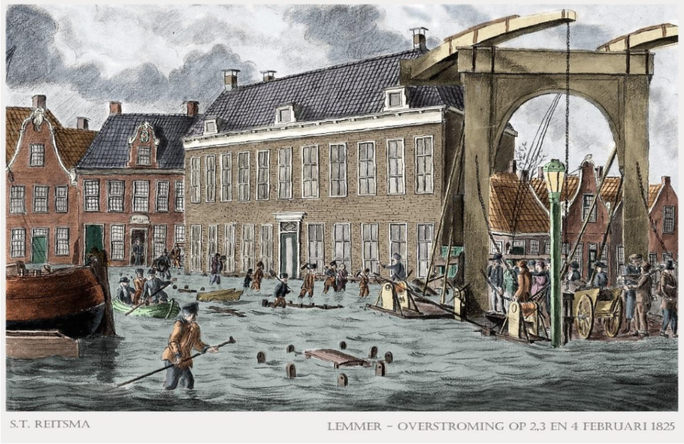 1825.frl | De Vergeten Watersnood van 1825 - 200 jaar geleden