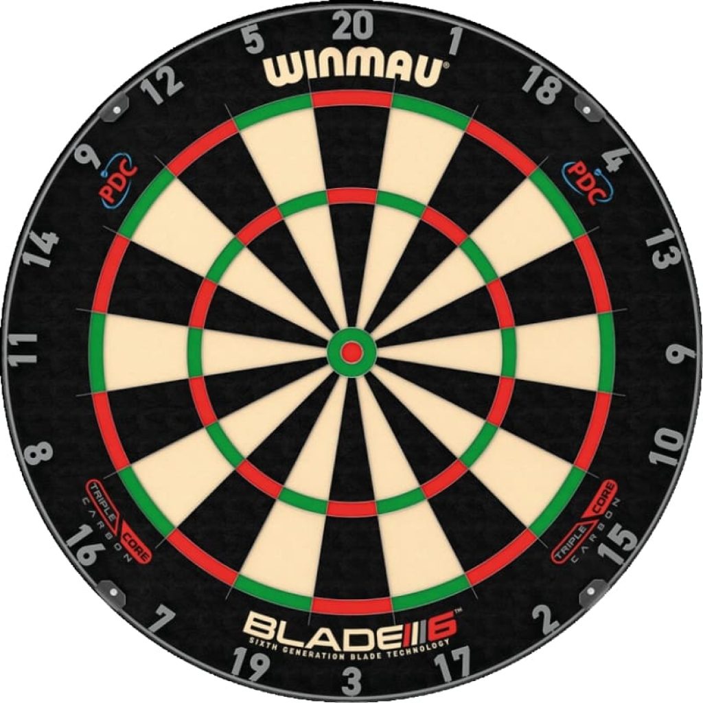 Winmau Blade 6 Triple Core PDC - Professioneel dartbord