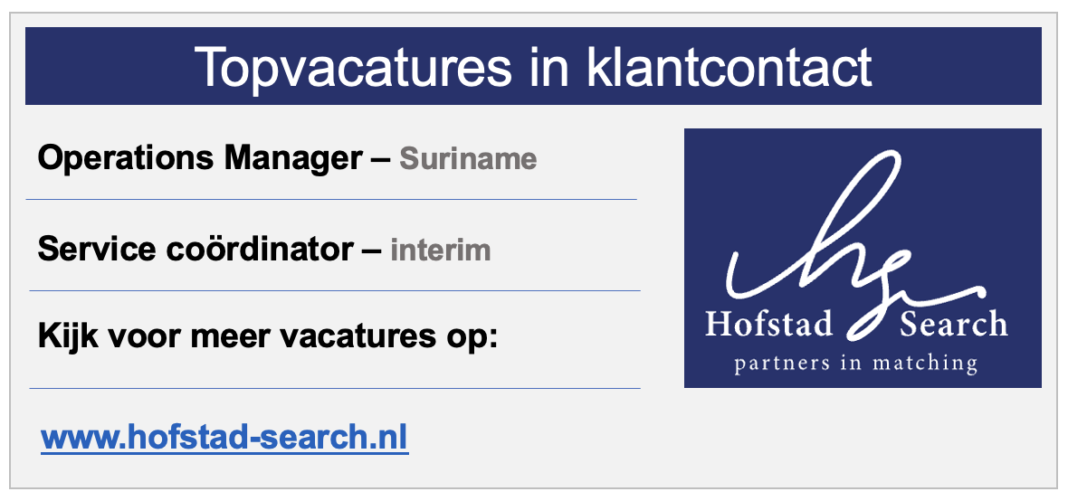 Single point of contact (SPOC) - Ziptone - 100% klantcontact