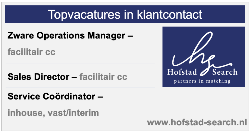 Single point of contact (SPOC) - Ziptone - 100% klantcontact